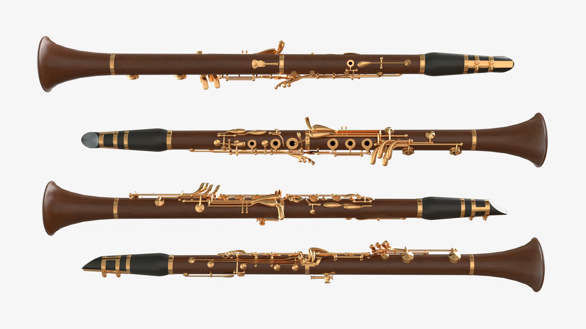 3D Wind Musical Instrument 53 Instruments 3D Model - TurboSquid 2261784