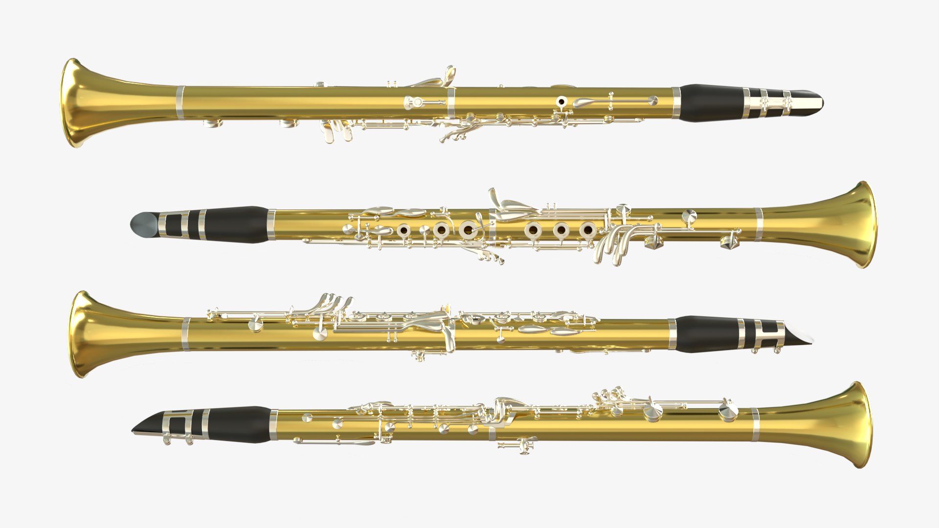 3D Wind Musical Instrument 53 Instruments 3D Model - TurboSquid 2261784