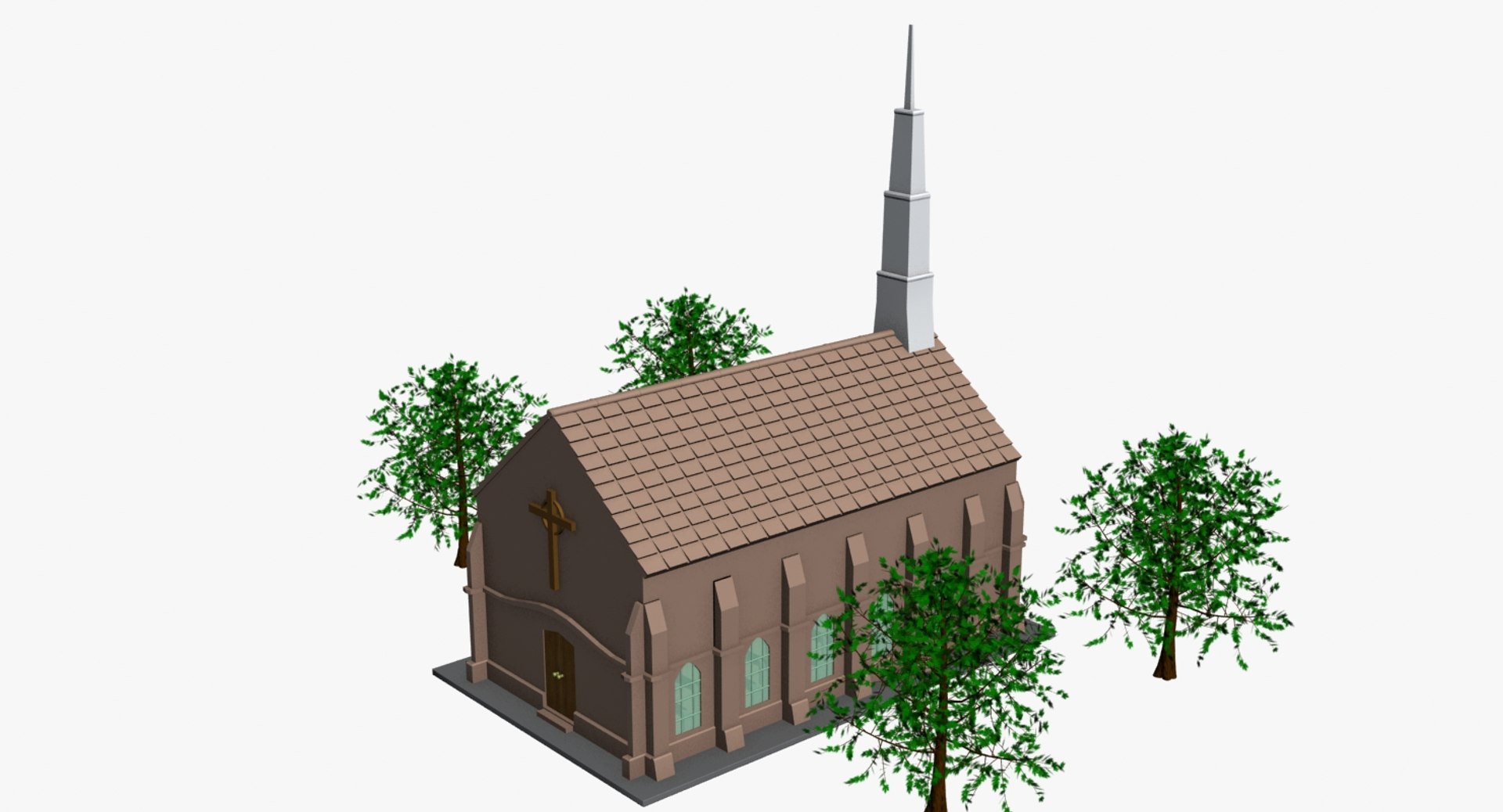 3d 3ds Church Religon
