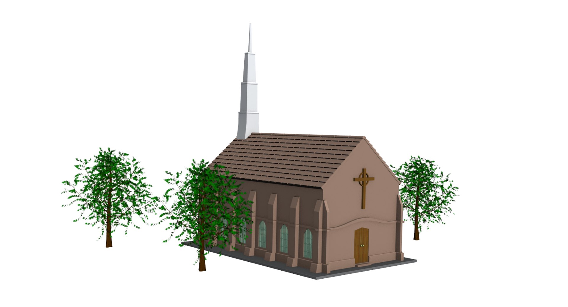 3d 3ds Church Religon