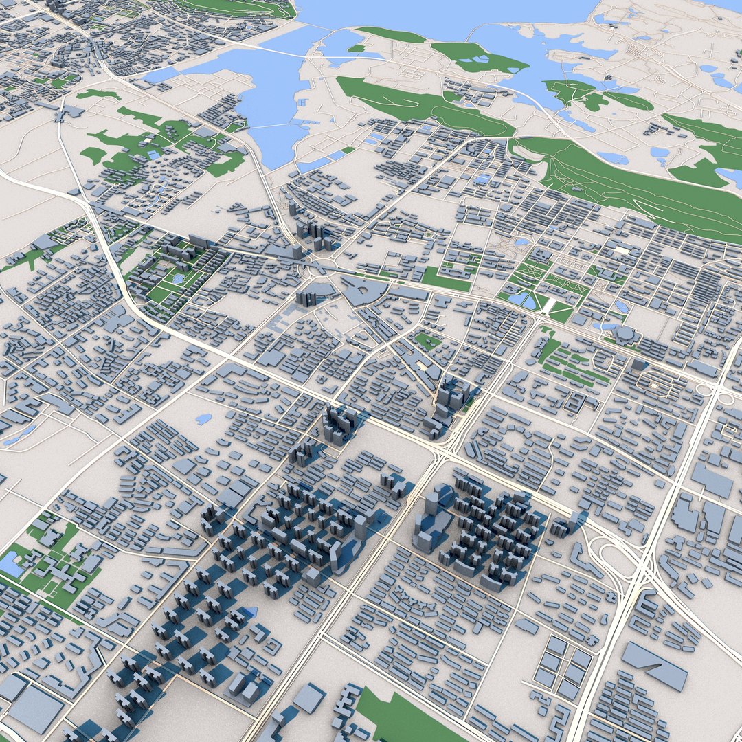 Wuhan City China 3D Model - TurboSquid 2378516