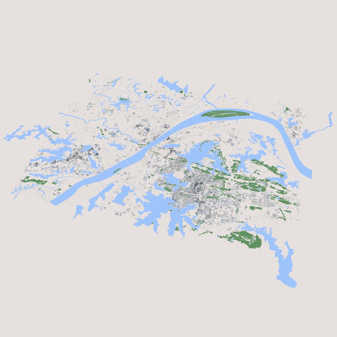 Wuhan City China 3D Model - TurboSquid 2378516