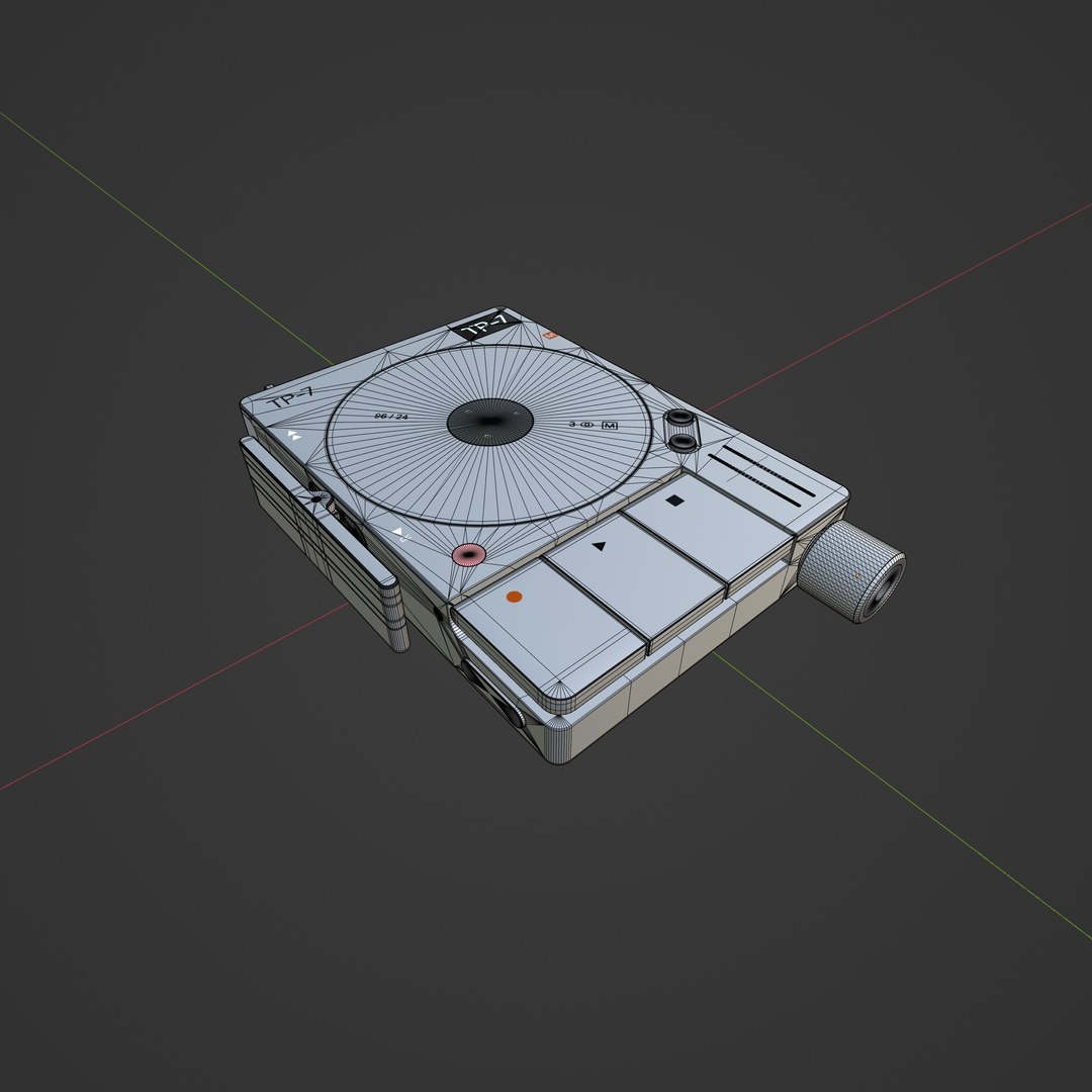 TP 7 TEENAGE ENGINEERING Field Recorder 3D Model - TurboSquid 2121885