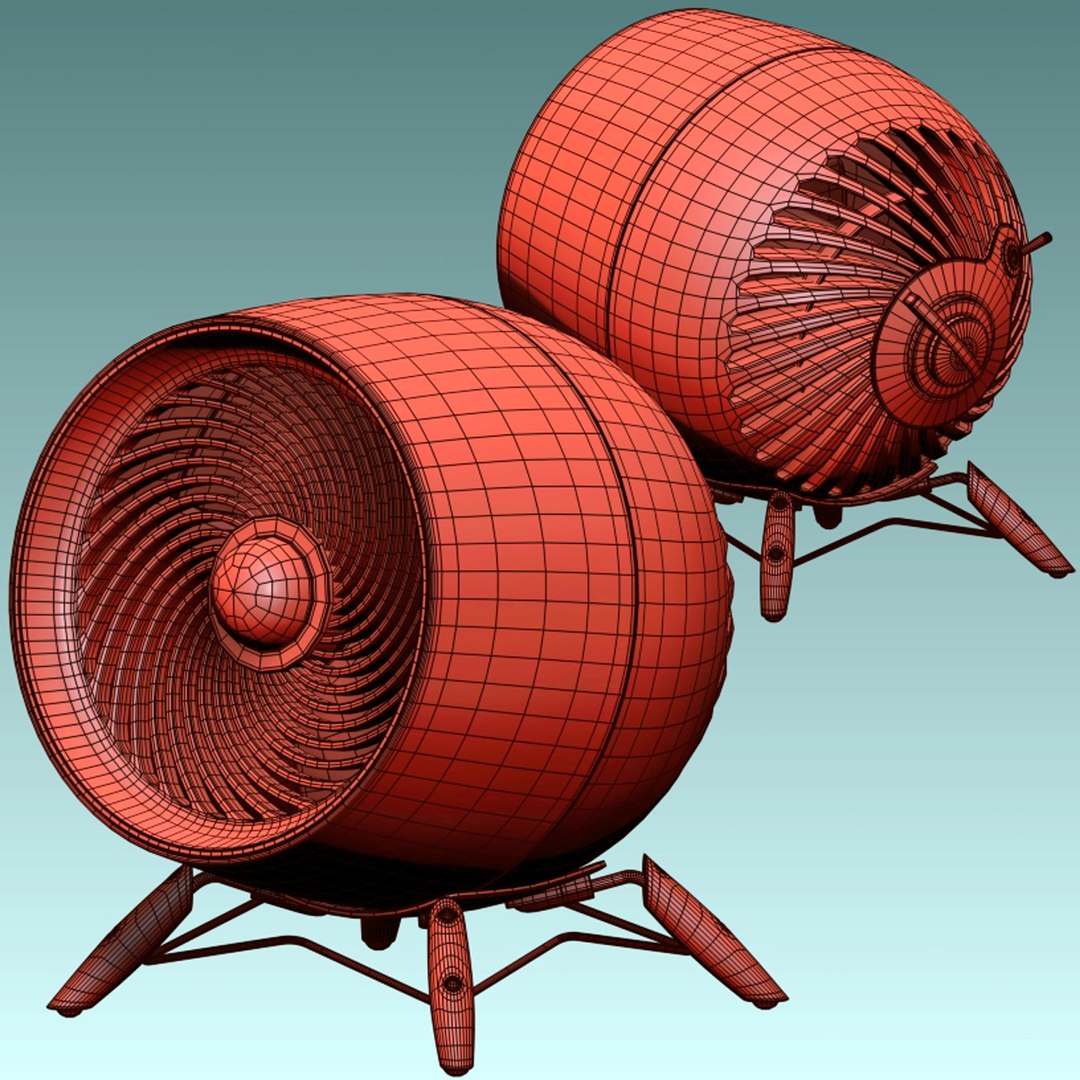 3D Floor Fan Heater VORNADO Model - TurboSquid 2018116