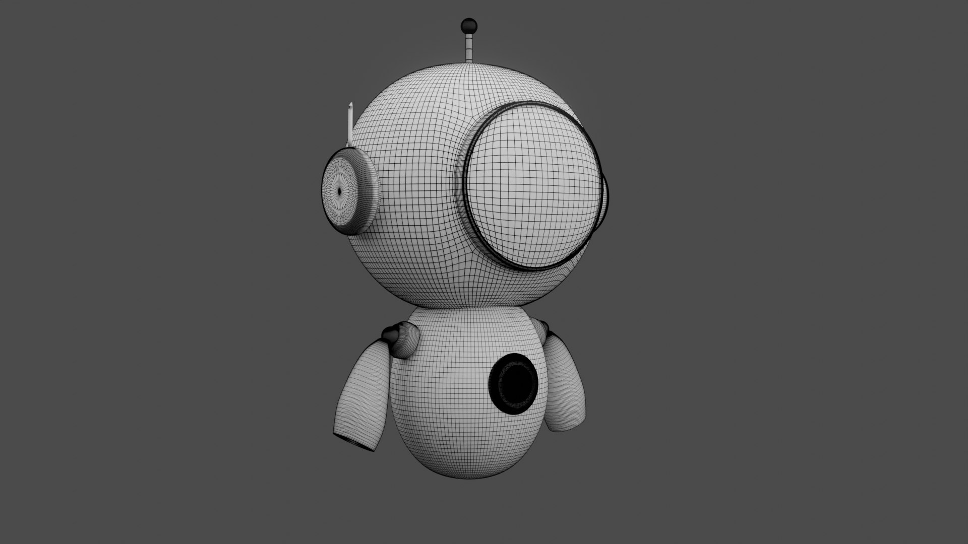 3D Mini Robot Model - TurboSquid 2308162