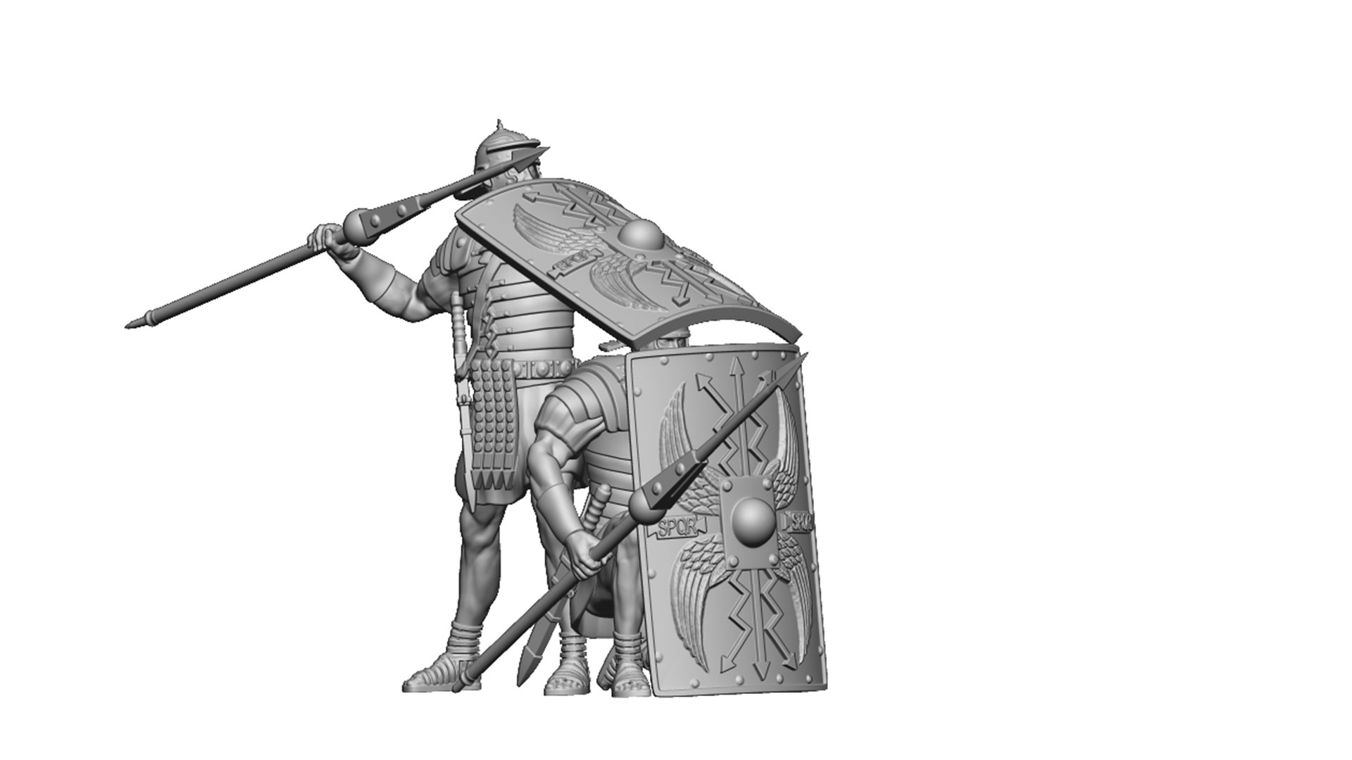 3D Roman Legionary Phalanx Maniple Hird 3D Print Model - TurboSquid 2431086