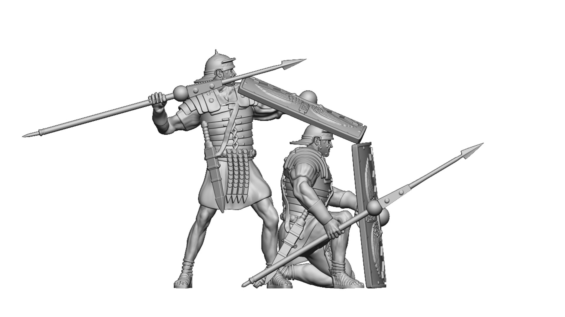3D Roman Legionary Phalanx Maniple Hird 3D Print Model - TurboSquid 2431086