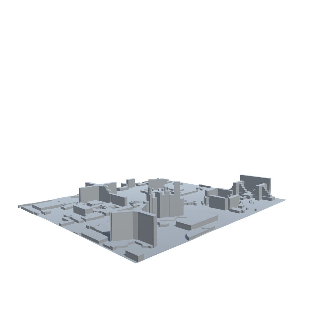 Vegas Strip Urban City Model - TurboSquid 1632876
