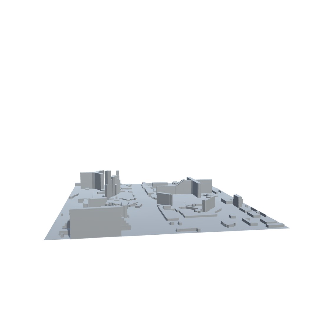 Vegas Strip Urban City Model - TurboSquid 1632876