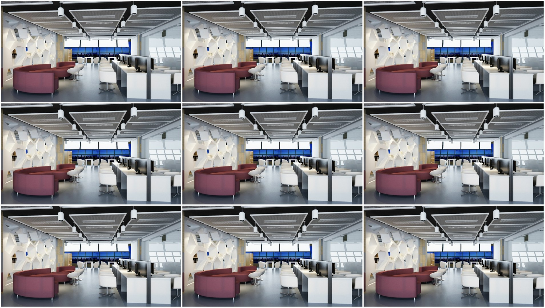 Office Office Large Office Office Hall Office Roaming Modern Office ...