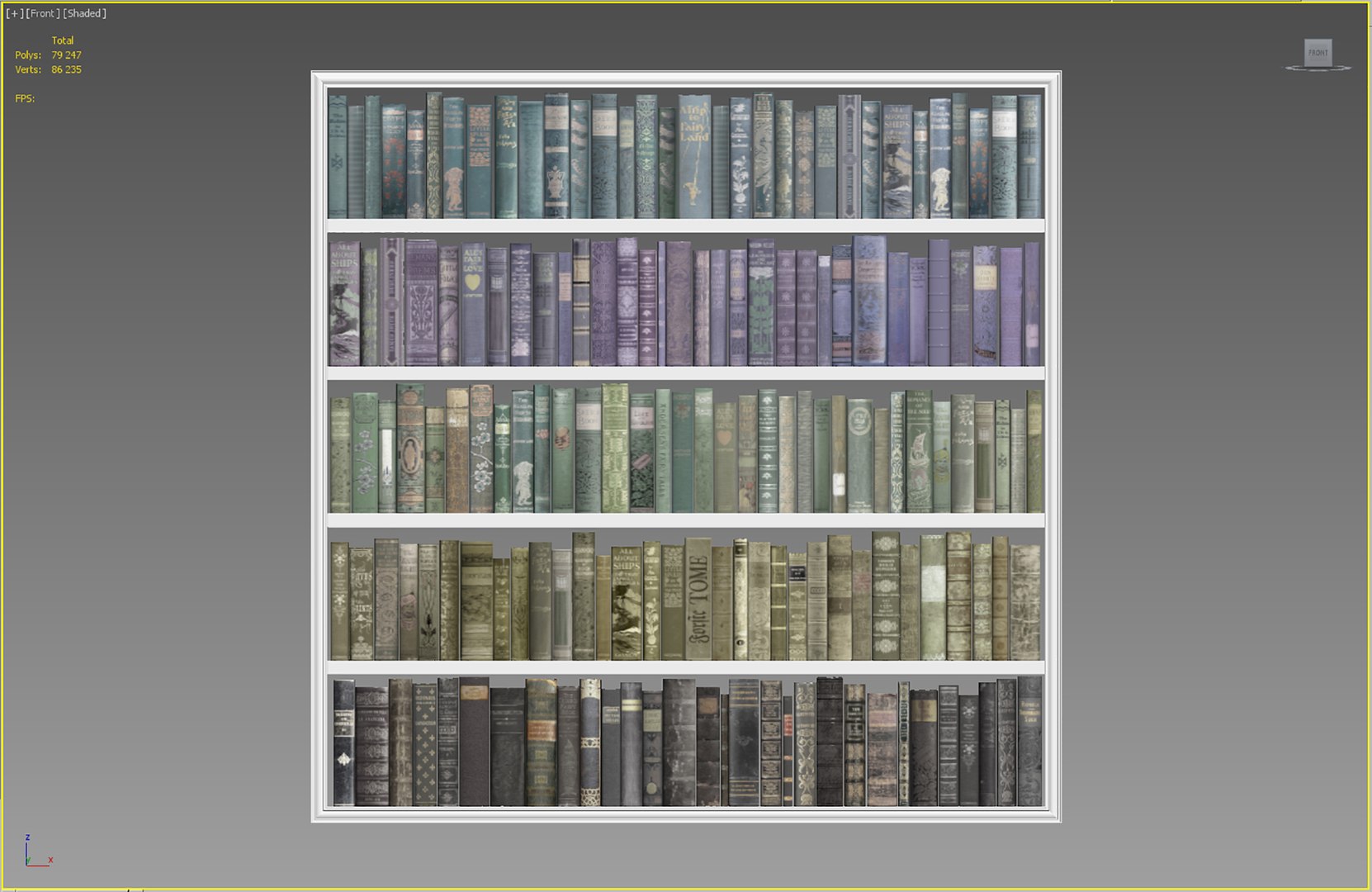 3D Classic Books 64 - TurboSquid 2363105