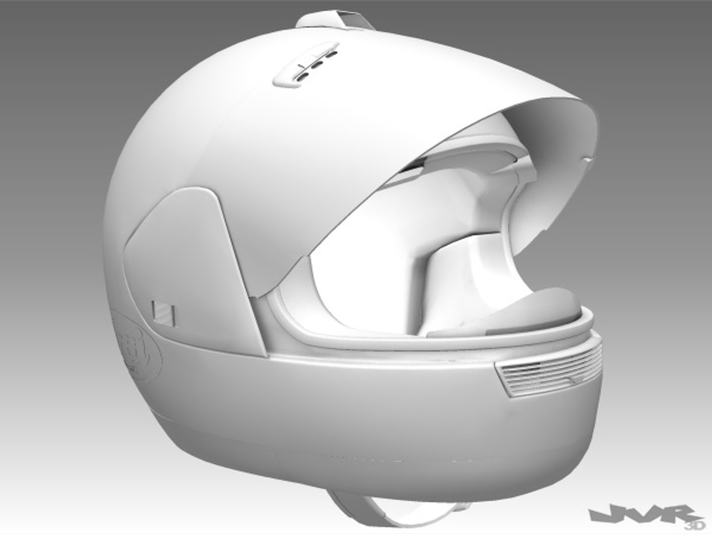 3d Motorcycle Helmet Model