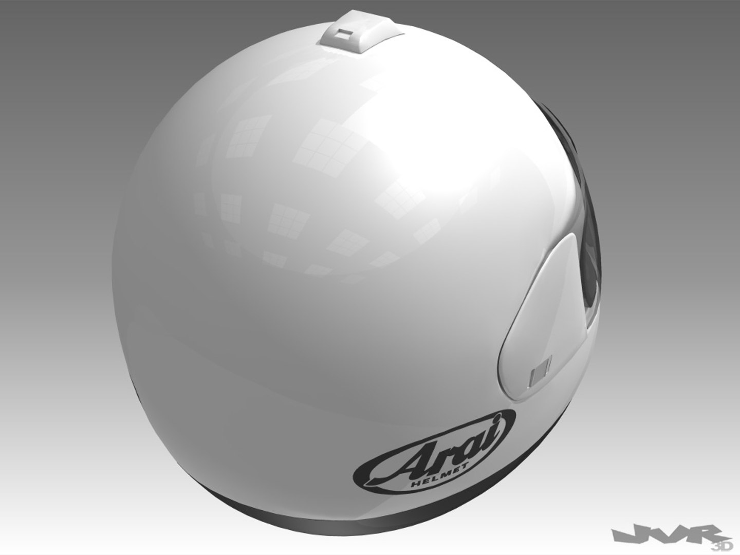 3d Motorcycle Helmet Model