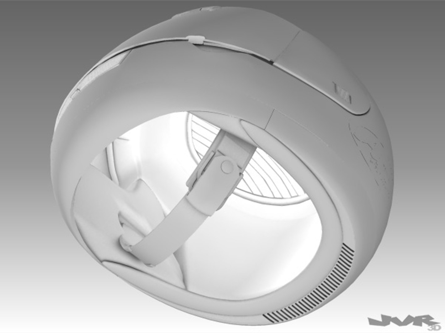 3d Motorcycle Helmet Model