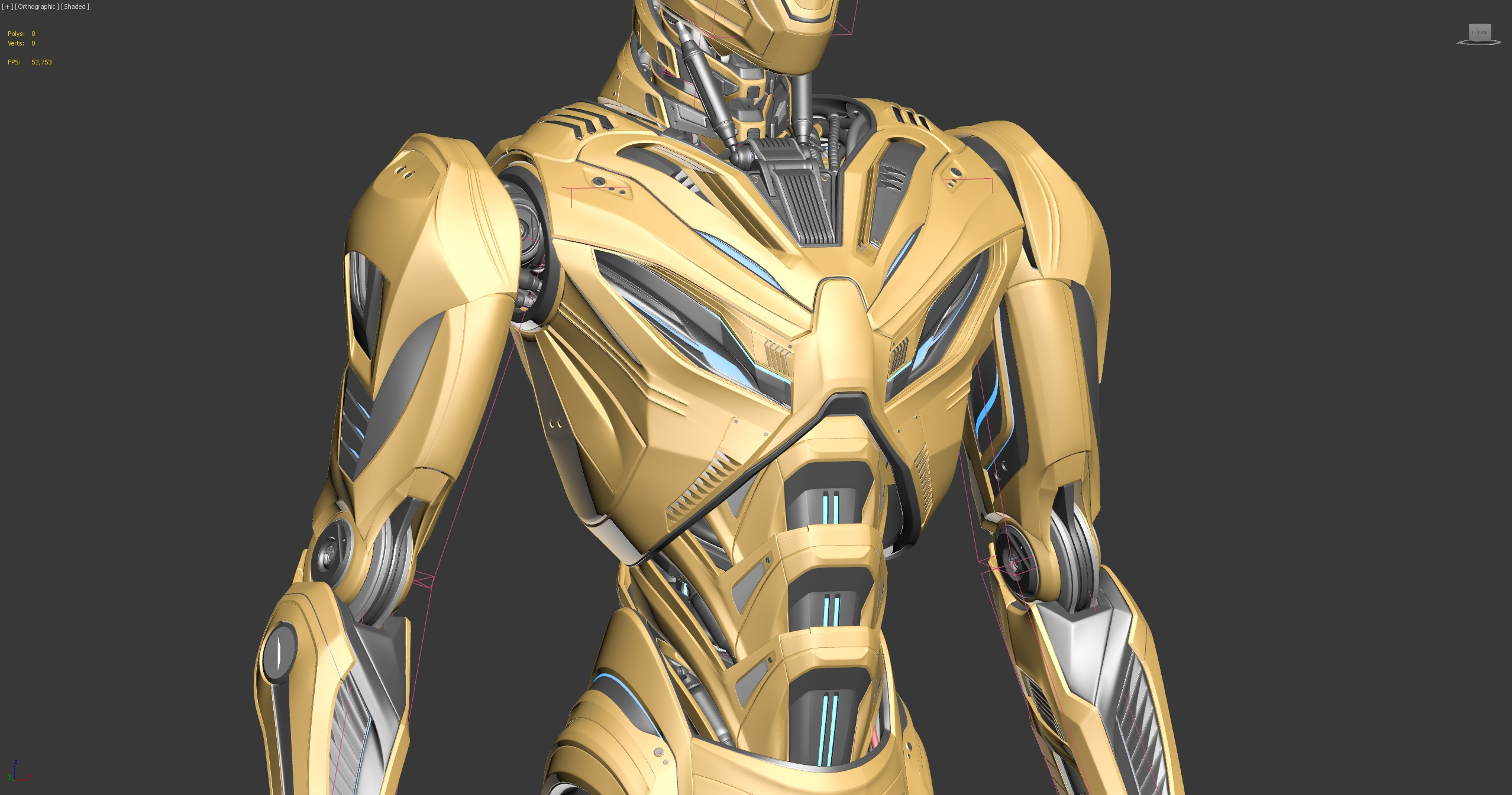 3D ROBOT ALIEN MECH - RIGGED - ADVANCED EDITION - TurboSquid 1827338