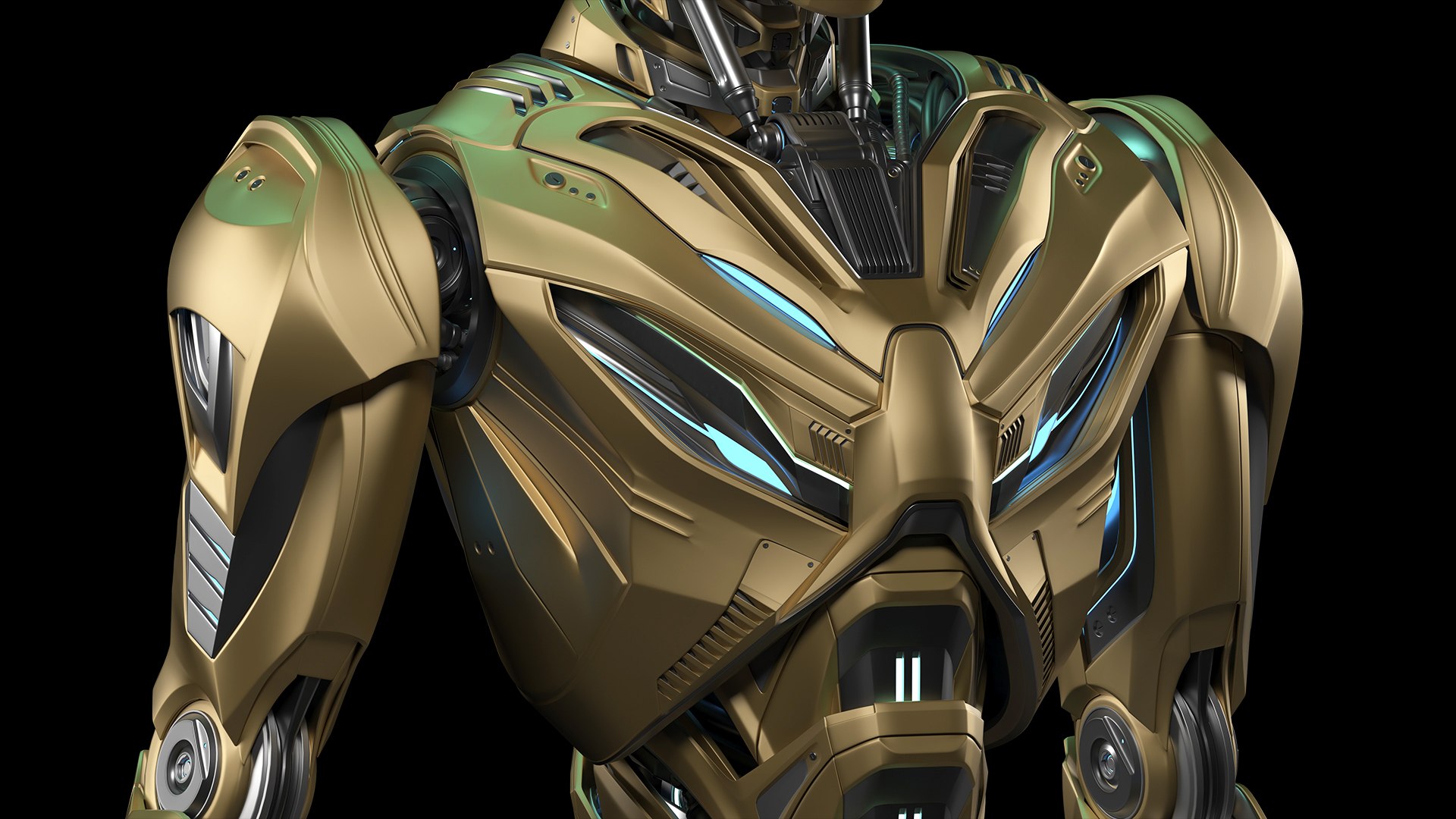 3D ROBOT ALIEN MECH - RIGGED - ADVANCED EDITION - TurboSquid 1827338