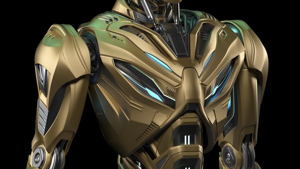 3D ROBOT ALIEN MECH - RIGGED - ADVANCED EDITION - TurboSquid 1827338