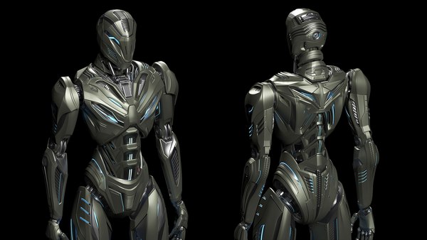 3D ROBOT ALIEN MECH - RIGGED - ADVANCED EDITION - TurboSquid 1827338