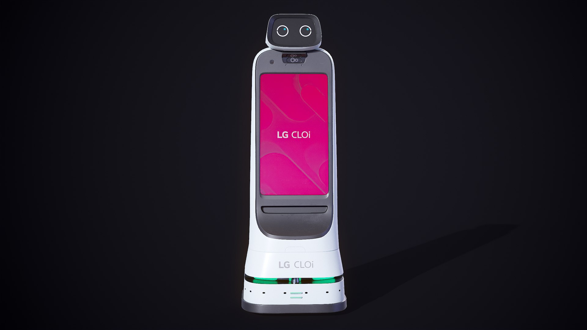 3D Promotional Robot LG Cloi Guidebot PBR - TurboSquid 1852122