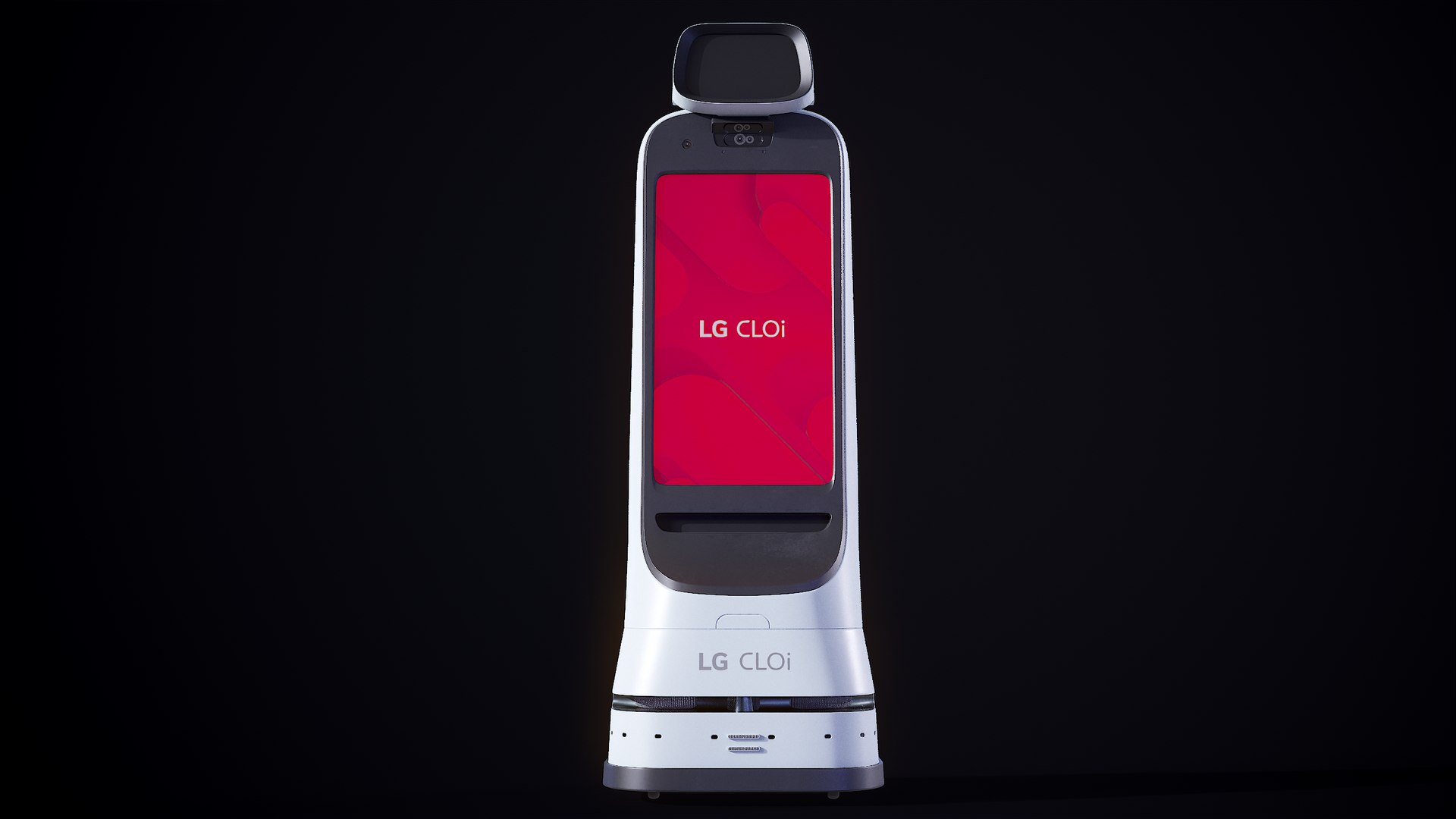 3D Promotional Robot LG Cloi Guidebot PBR - TurboSquid 1852122