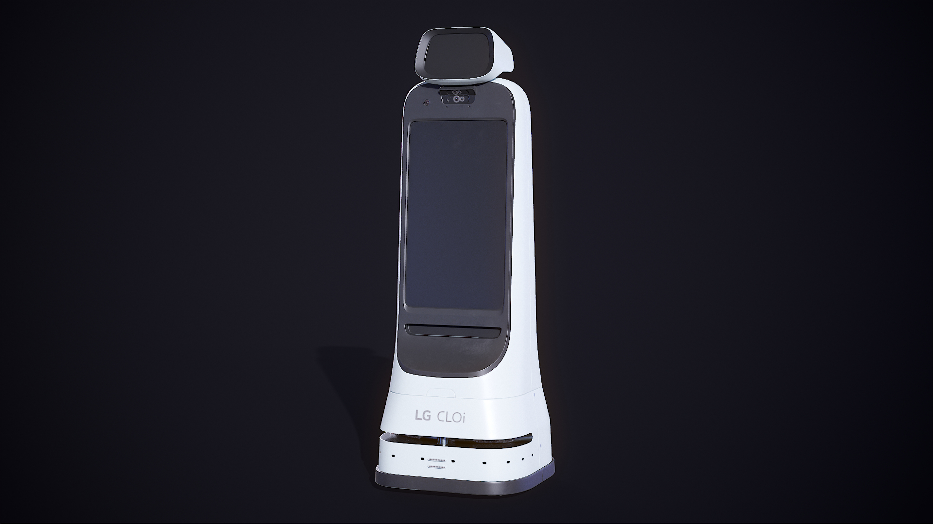 3D Promotional Robot LG Cloi Guidebot PBR - TurboSquid 1852122