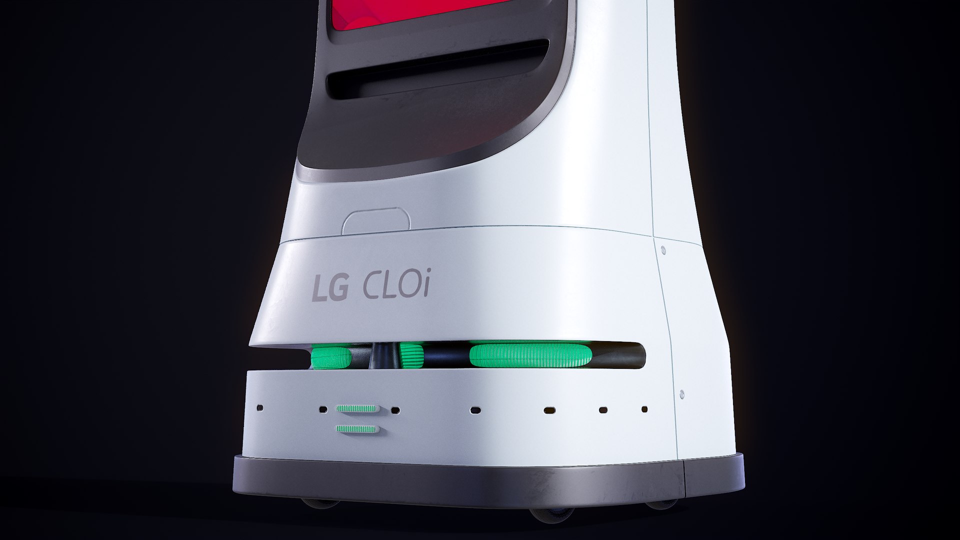 3D Promotional Robot LG Cloi Guidebot PBR - TurboSquid 1852122