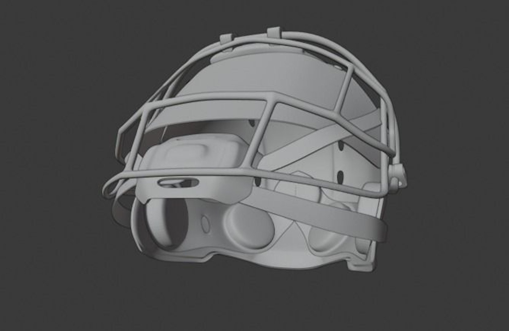 American football helmet model - TurboSquid 2133866