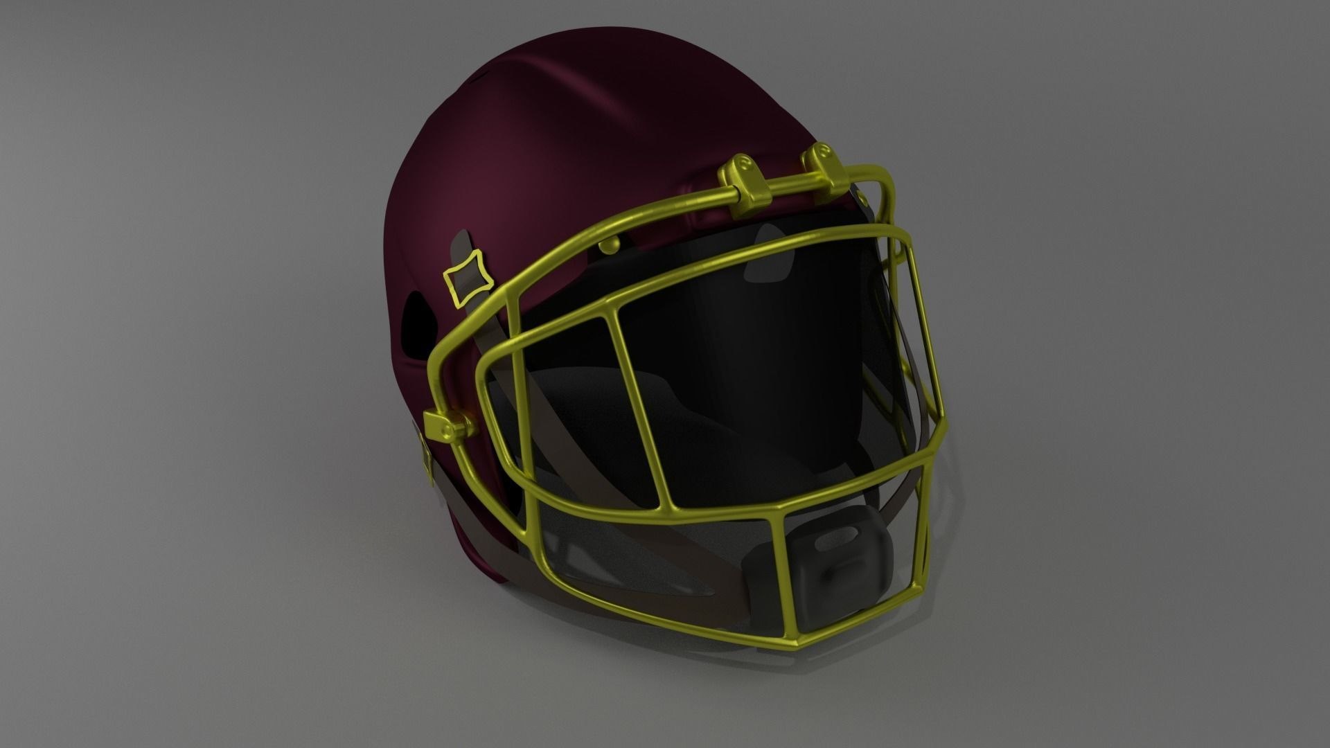 American football helmet model - TurboSquid 2133866