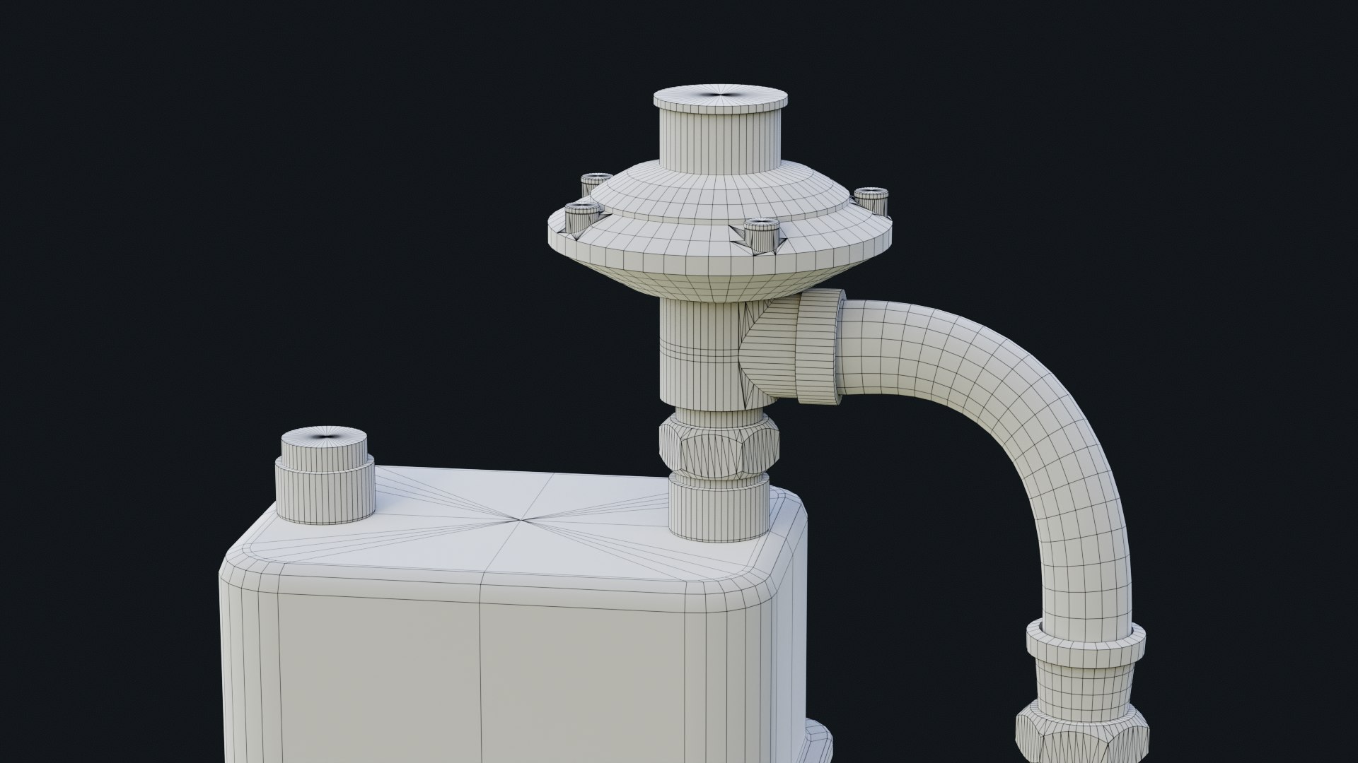 Gas Meter Game Ready PBR 3D - TurboSquid 2070155