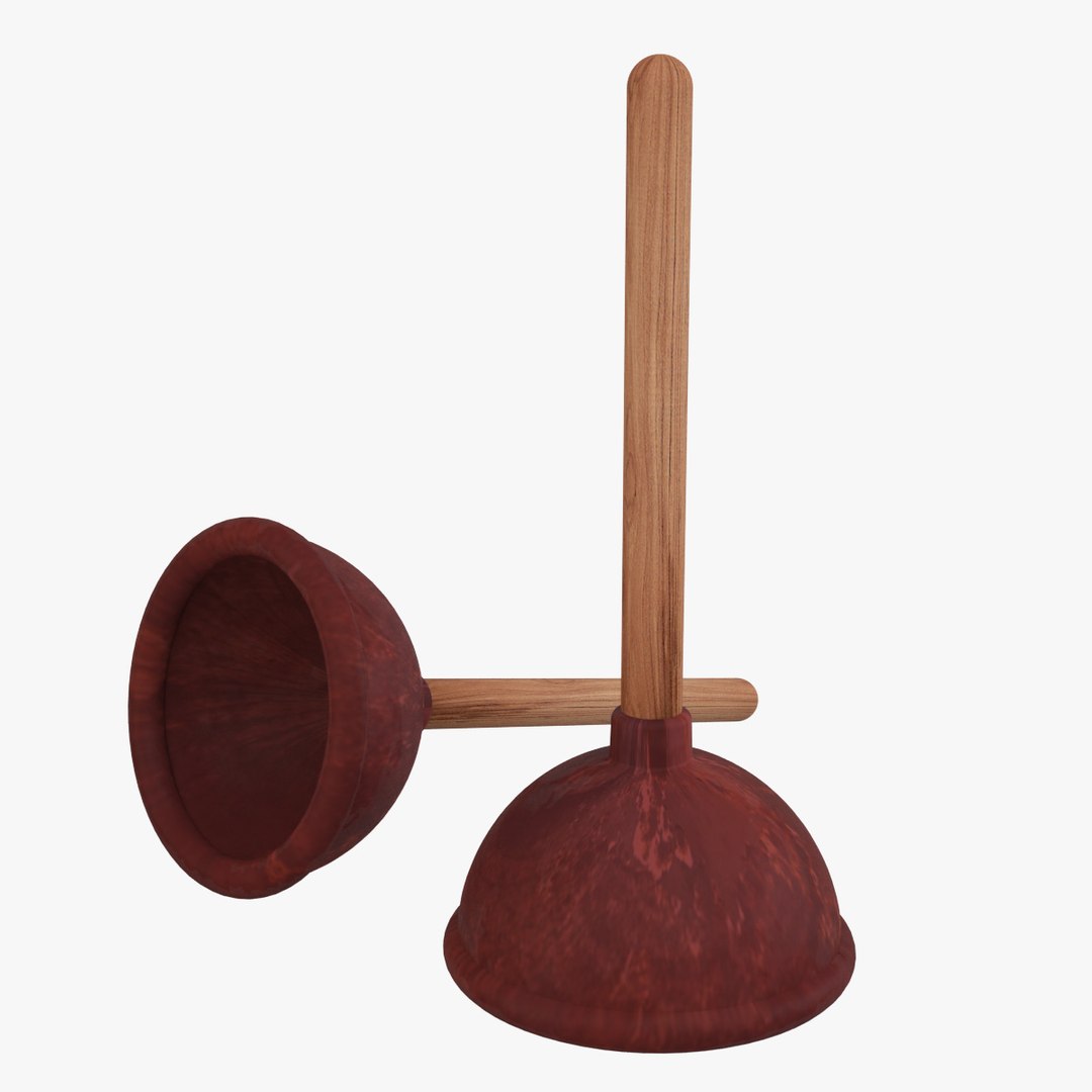 3d Model Toilet Plunger
