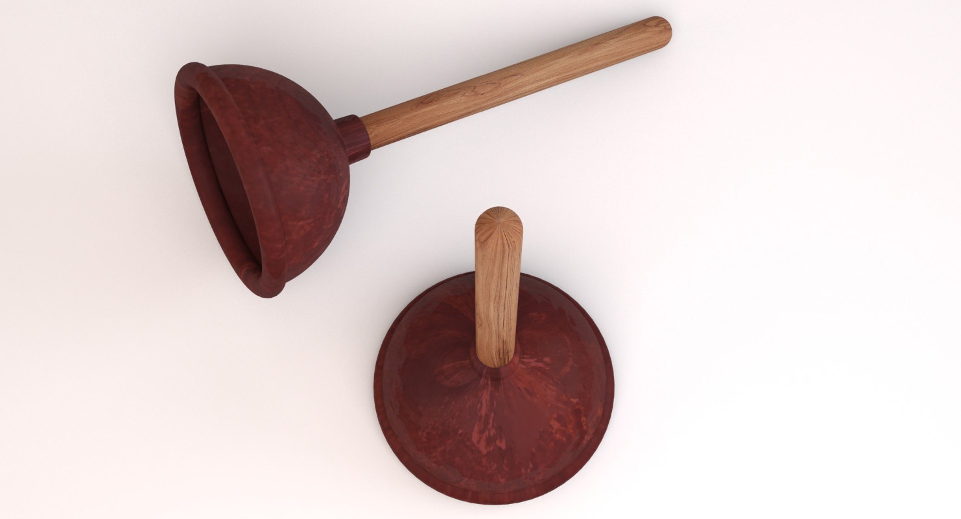 3d Model Toilet Plunger