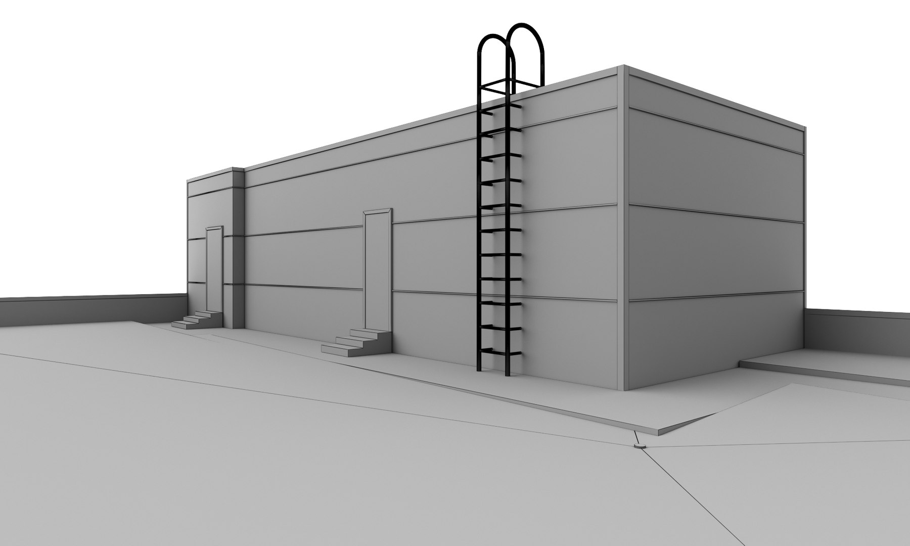 3D Model Parking Building 3 Cityscape - TurboSquid 1665399