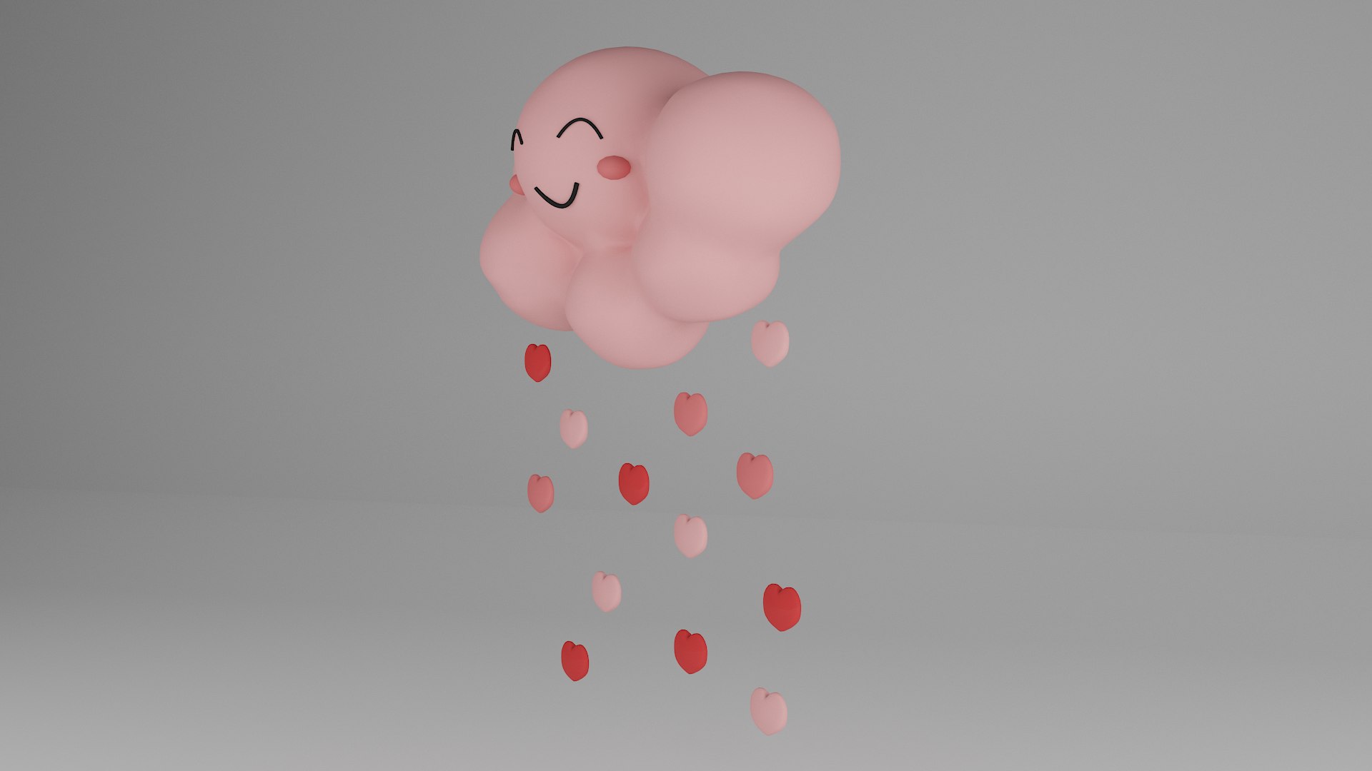 3D HAPPY CARTOON CLOUDY Model - TurboSquid 2158395