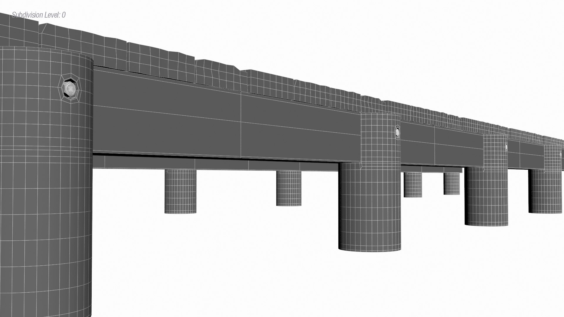 3D Boat Bridge Structure - TurboSquid 1598762