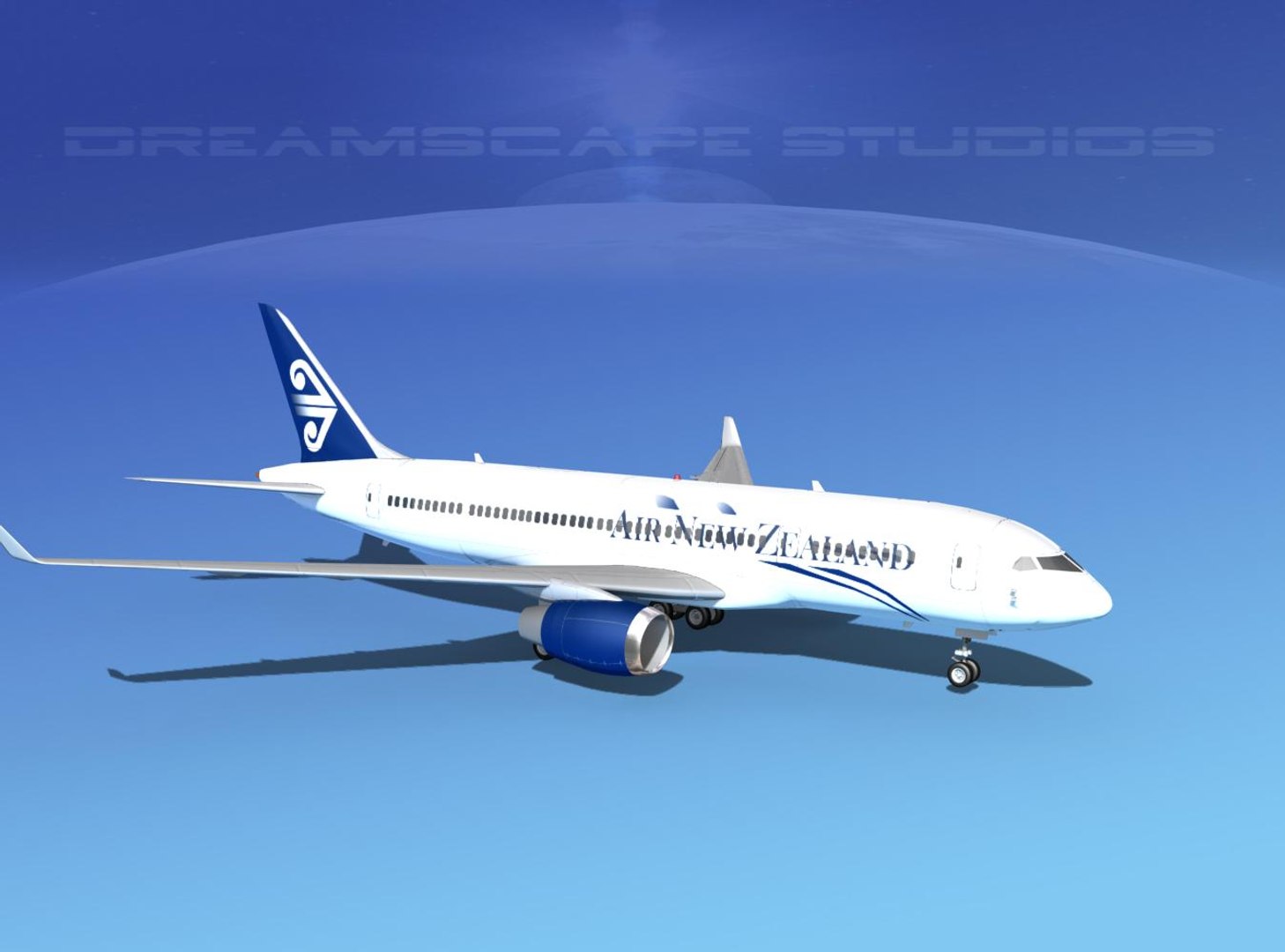 3ds New Boeing 787-8 787