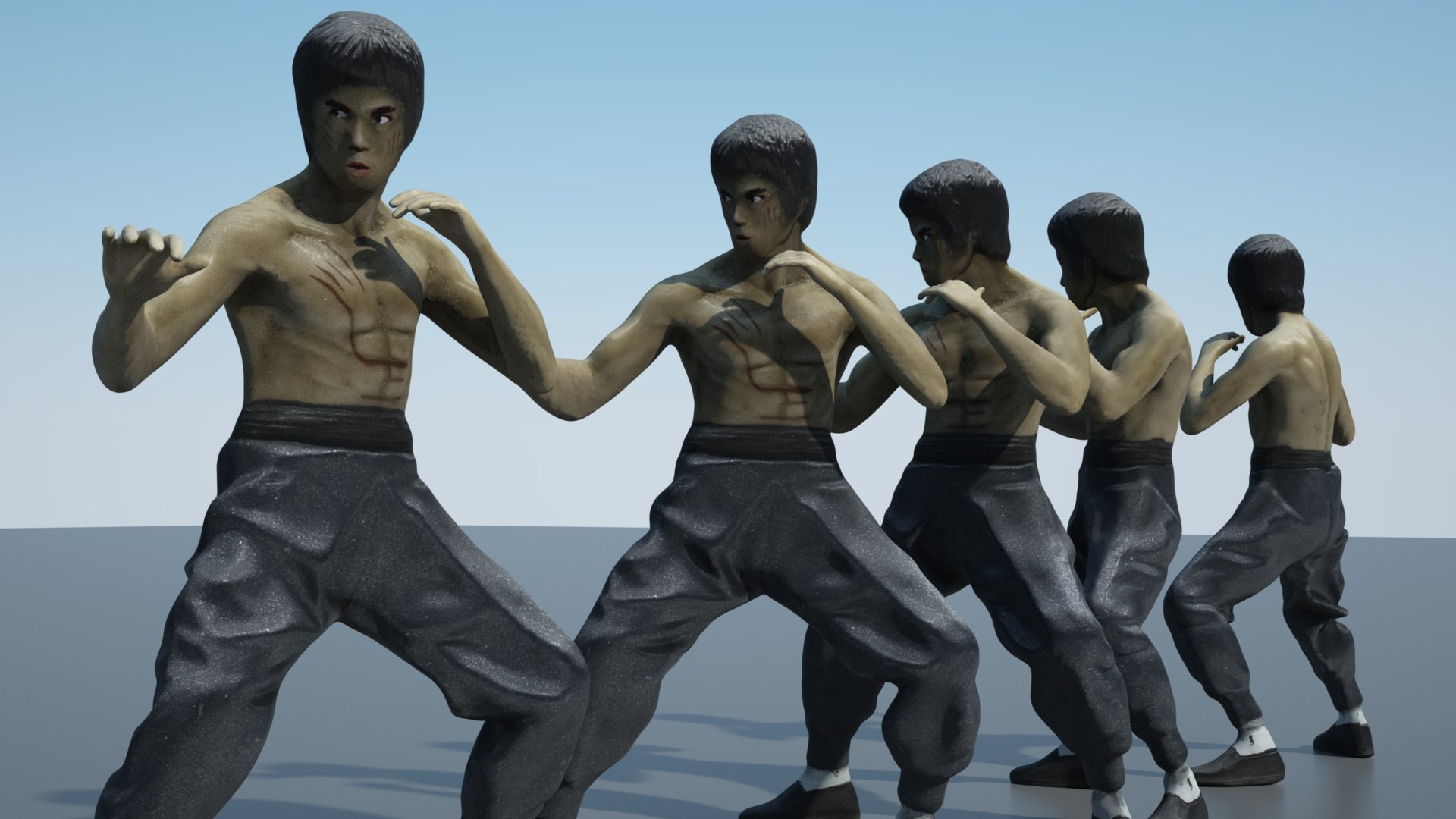 Bruce Lee 3D Model - TurboSquid 1464962