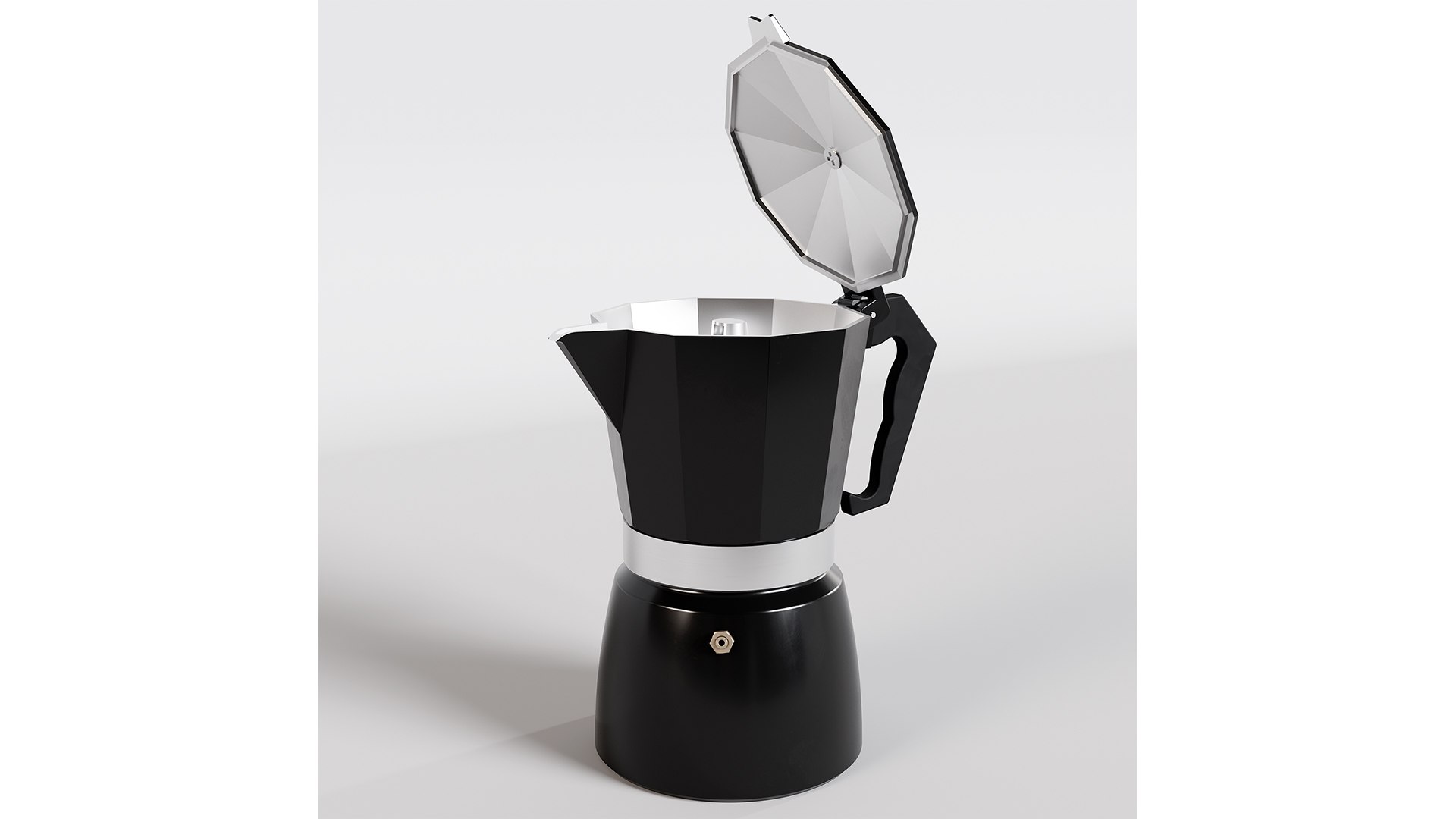 3D Model Moka Pot For Rhino - TurboSquid 2116499