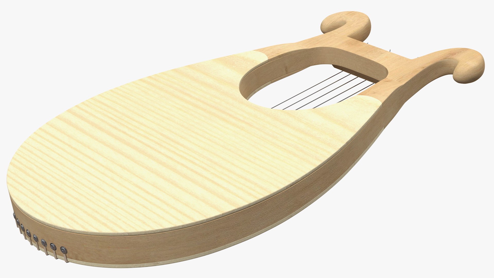 3D greek lyre harp 8 - TurboSquid 1612626