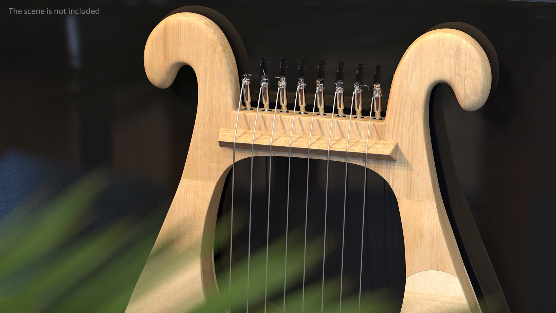 3D Greek Lyre Harp 8 - TurboSquid 1612626