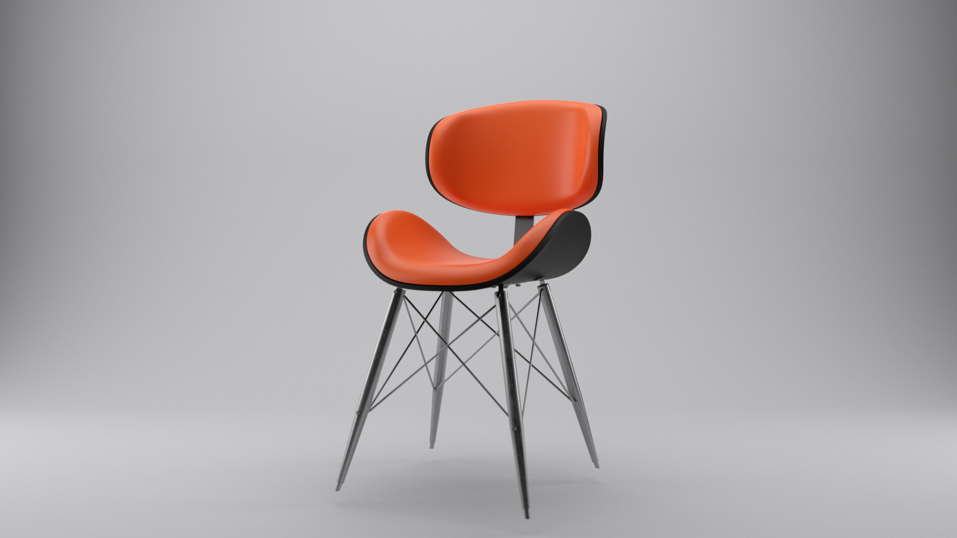 3D Office Plastic Chair Model - TurboSquid 2085331