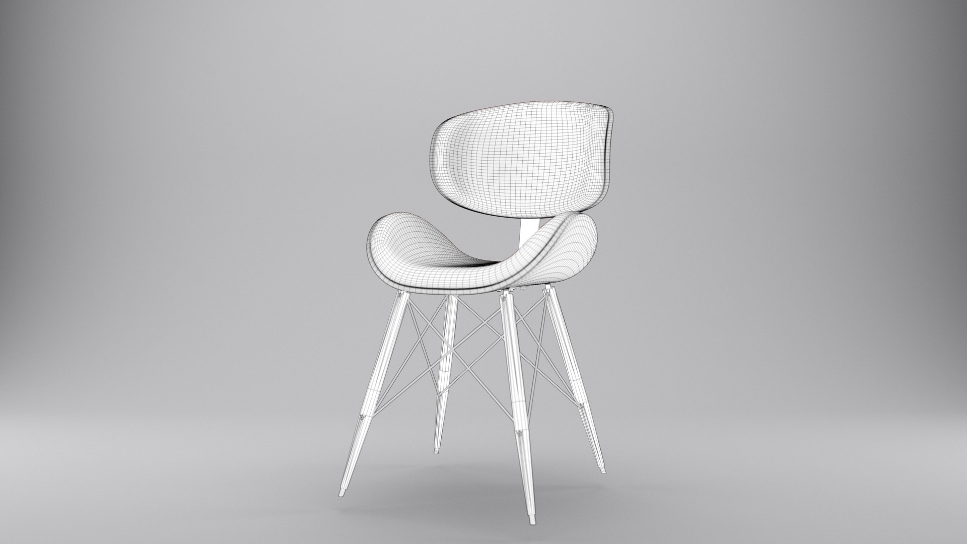 3D Office Plastic Chair Model - TurboSquid 2085331