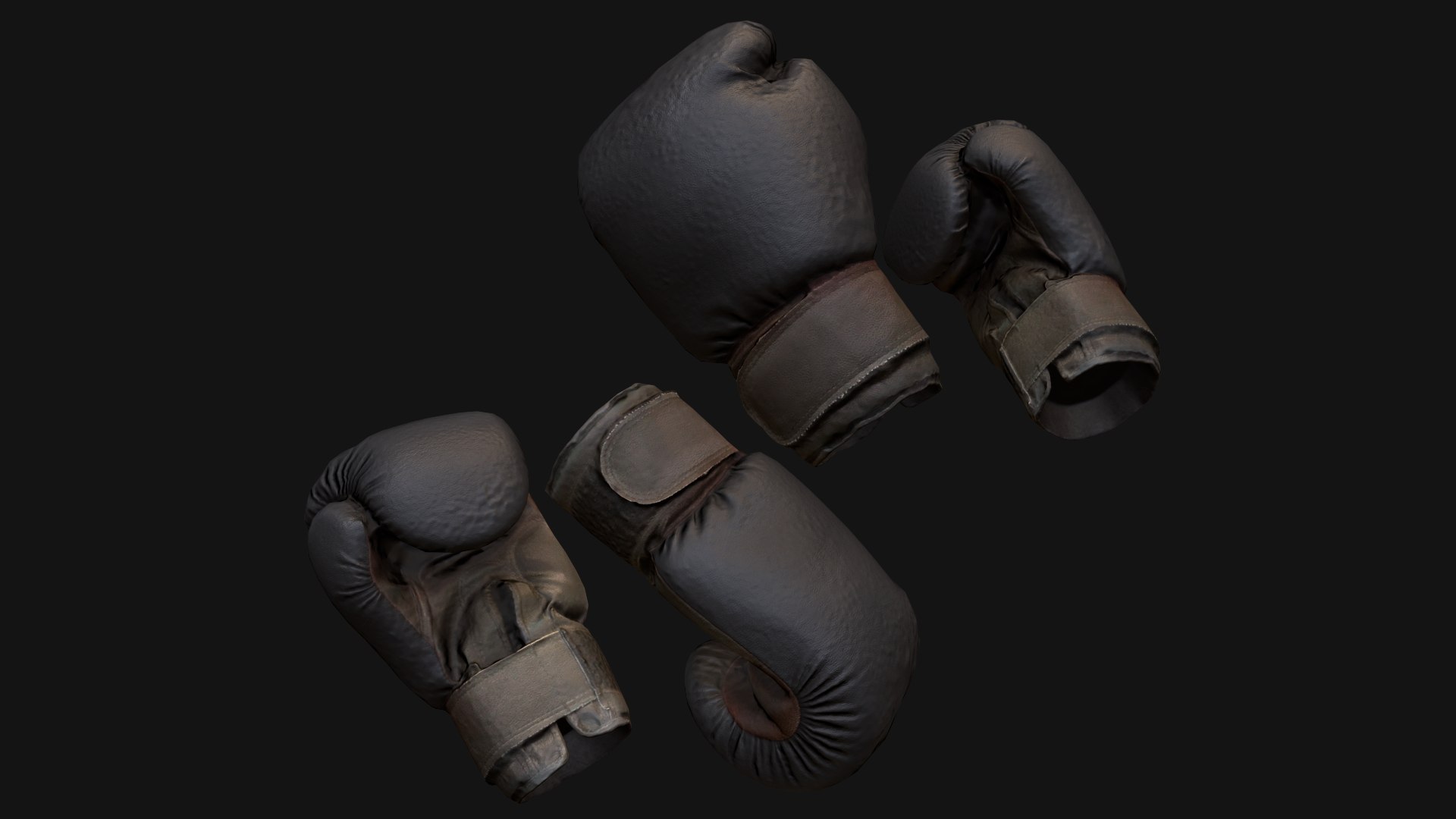3D model Boxing Gloves Pack - TurboSquid 1942706