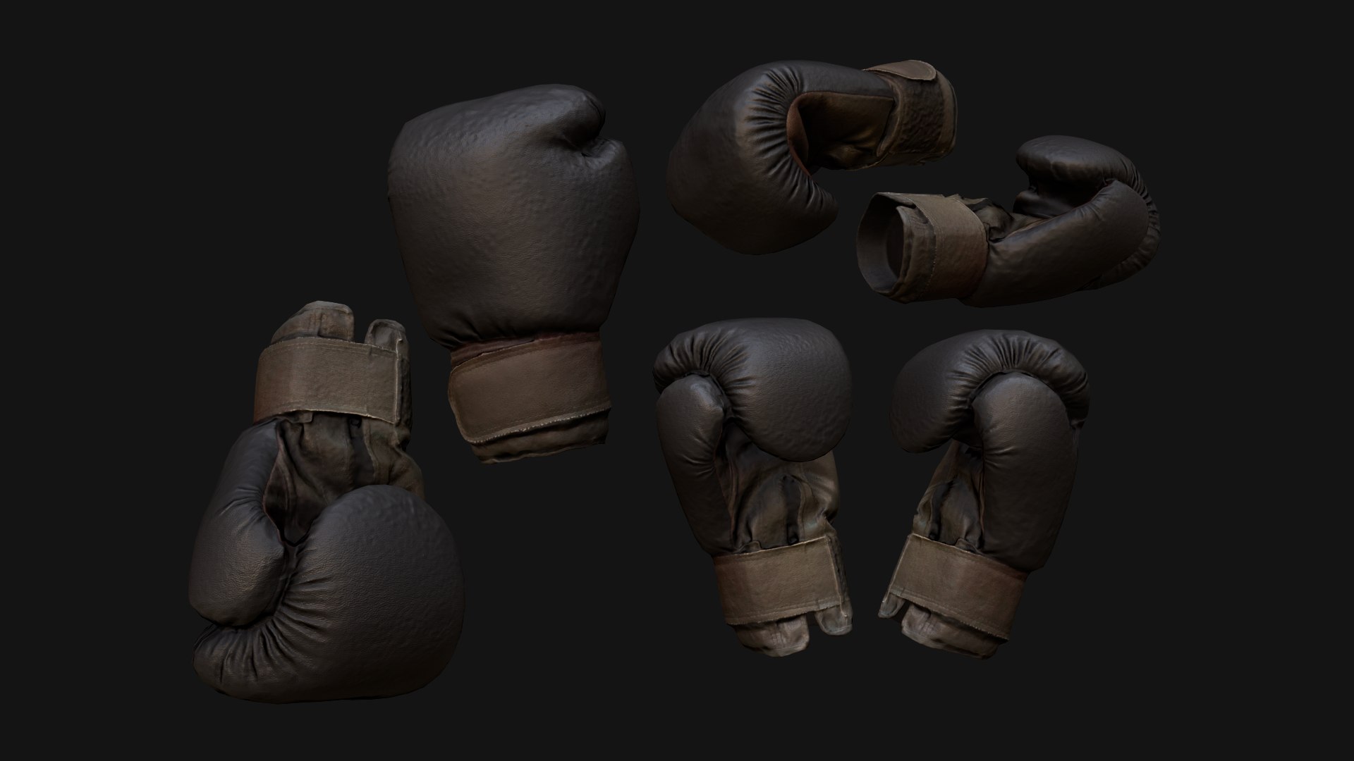 3D Model Boxing Gloves Pack - TurboSquid 1942706