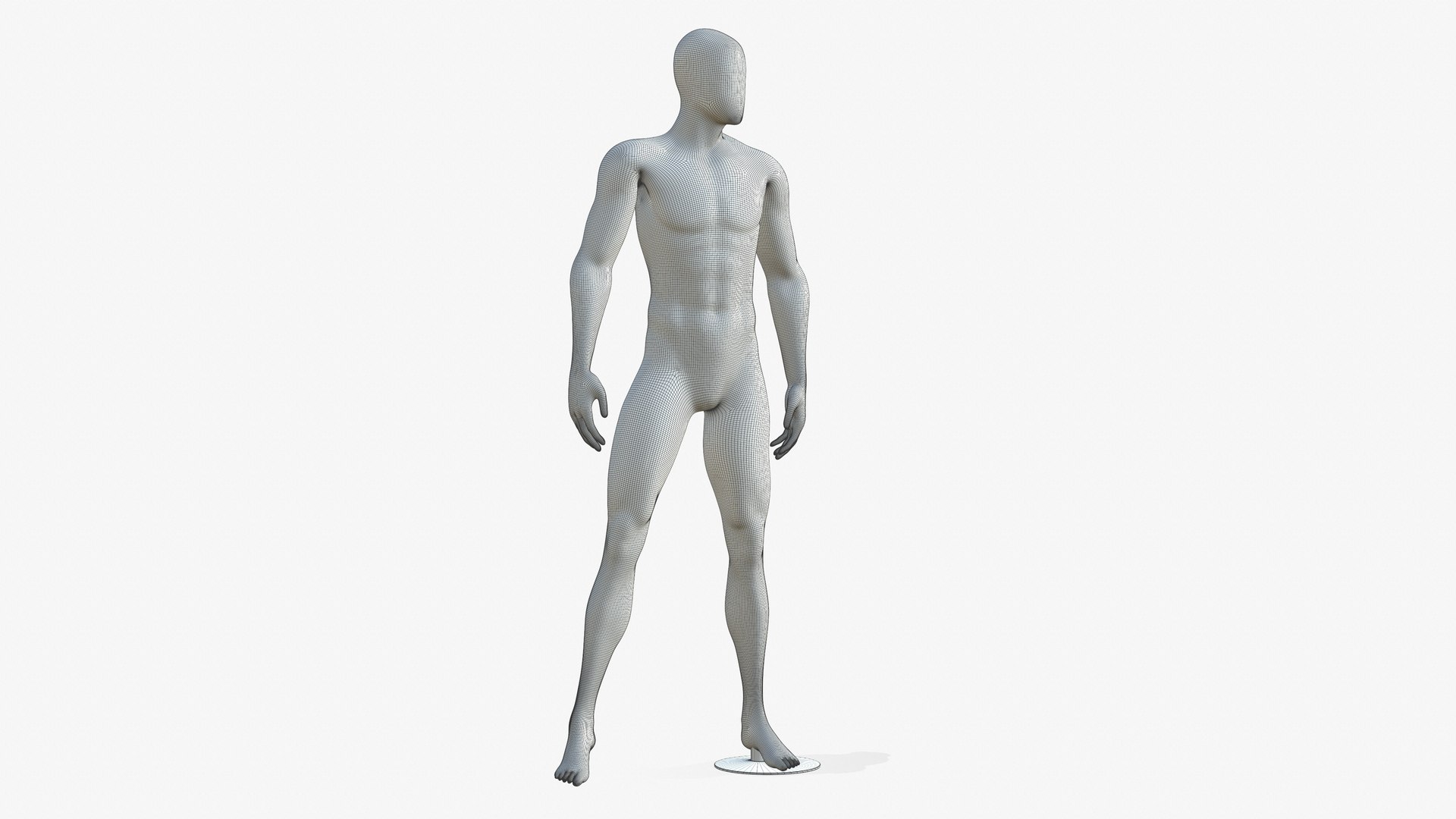 Male Mannequin Full Body 3D model - TurboSquid 1878455
