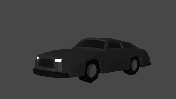 Low Poly Coupe Car 3D - TurboSquid 1859178
