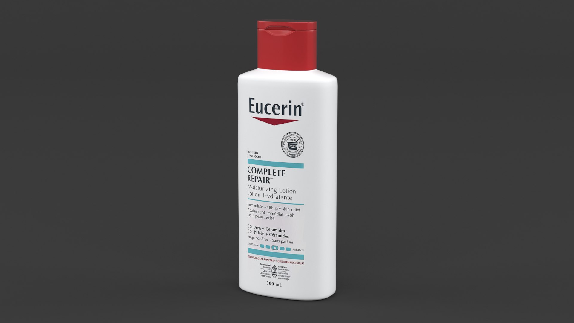 3D Eucerin Moisturizing Lotion - TurboSquid 2043199