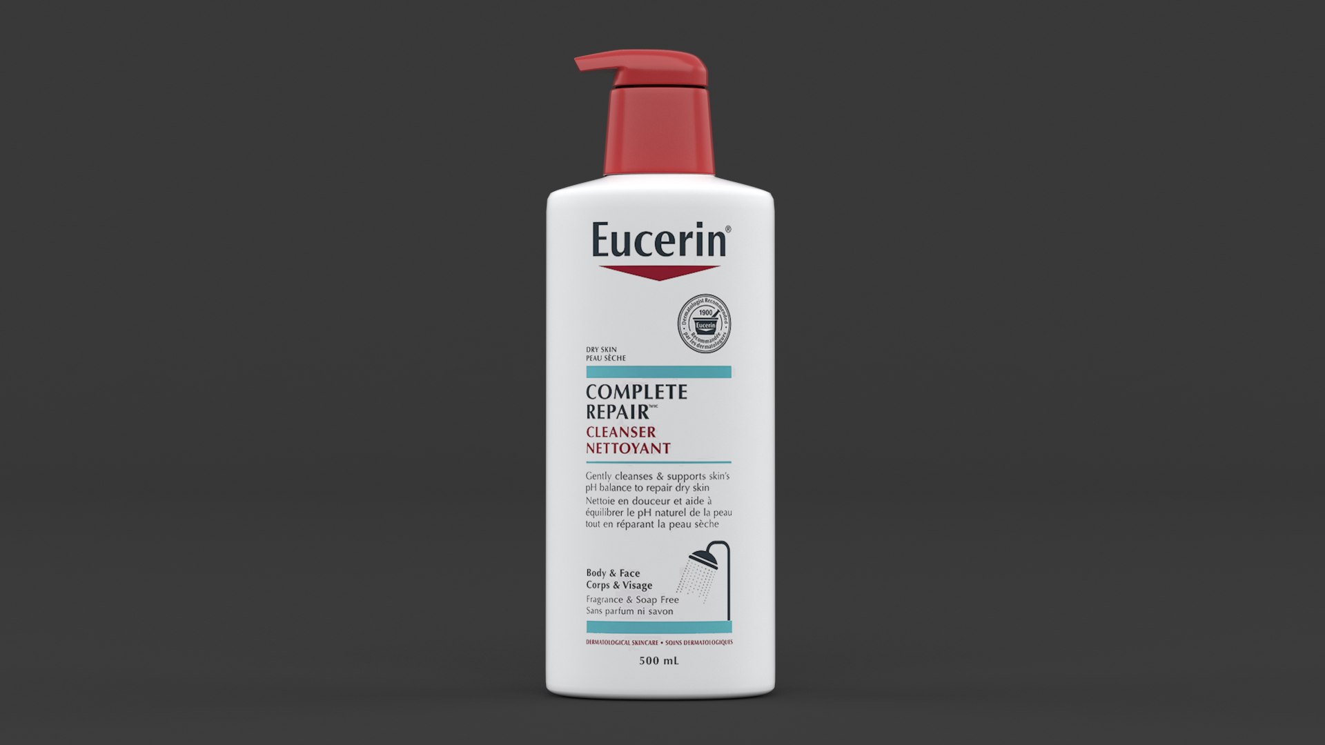 3D Eucerin Moisturizing Lotion - TurboSquid 2043199