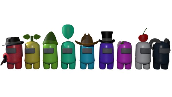 Among Us Maya Models for Download | TurboSquid