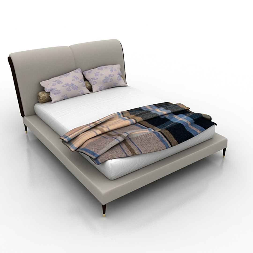 bed angelo cappellini 3ds