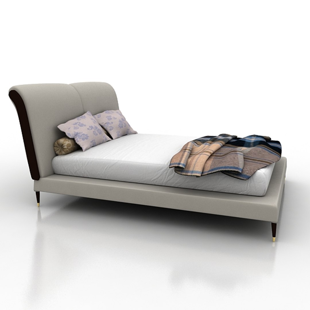 bed angelo cappellini 3ds